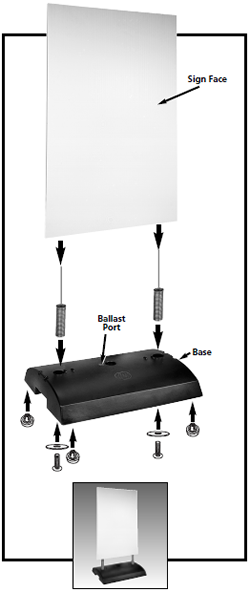 Springer Sign Assembly Instructions