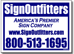 One Click Kit - Poster Board Sign - Style 5