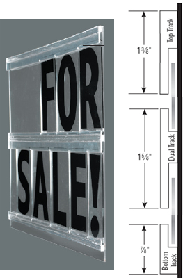 Changeable Sign Track - Rigid Sign Letter Track