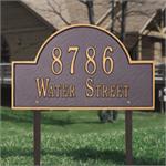 Personalized Address Plaques and Address Markers Arch Design